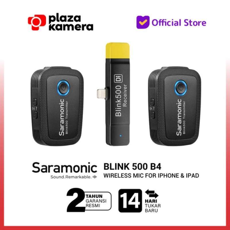 Jual Saramonic Blink 500 B4 Wireless Microphone For Lightning Ios ...
