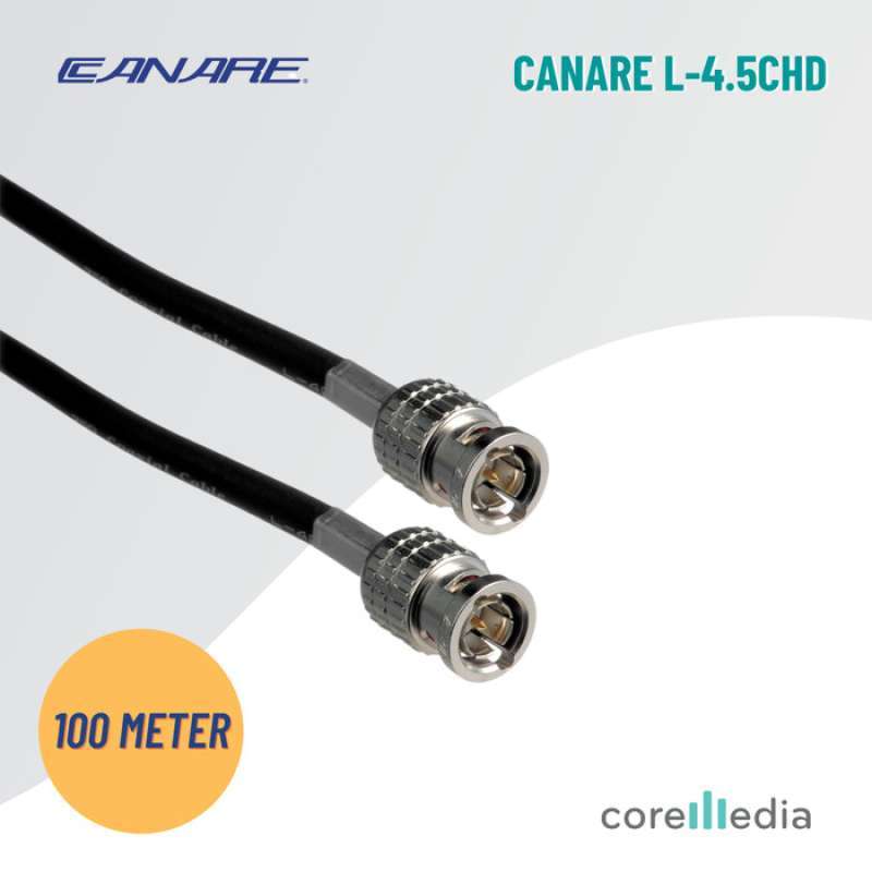 Jual Canare 100 Meter Sdi - L-4.5chd Hd-sdi Coaxial Cable With Male Bnc Di Seller Circlet ...
