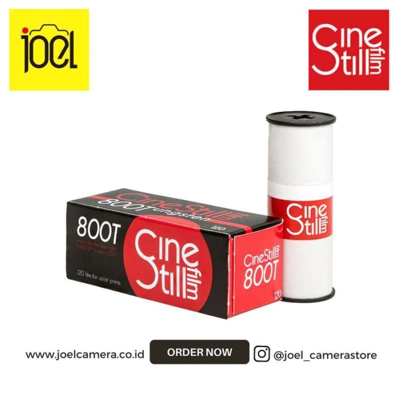 Jual Joel Camera-cinestill Tungsten 800t 120 36-roll Film Di Seller ...