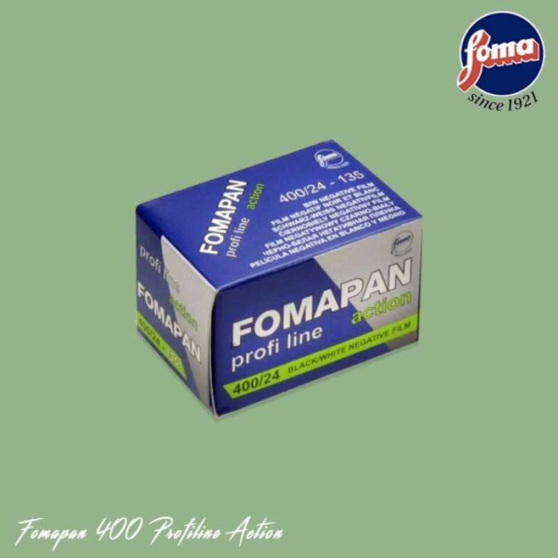 Jual Roll Film Foma Fomapan 400 Action 135mm 36exp Iso 400 Bnw Film Di ...