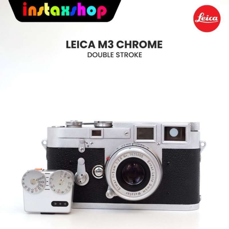 Jual Leica M3 Chrome Double Stroke Second - Body+lensa Di Seller ...