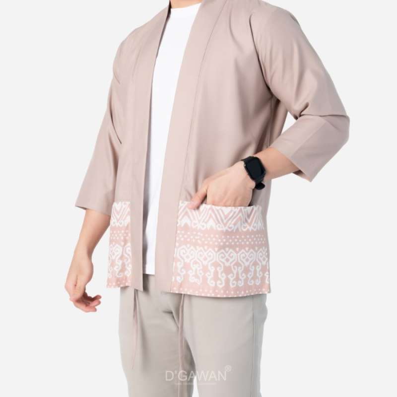 Jual Isagi Series Outer Pria Casual Kombinasi Batik Kekinian Premium Di ...