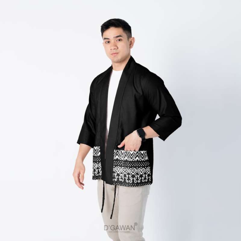 Jual Isagi Series Outer Pria Casual Kombinasi Batik Kekinian Premium Di ...