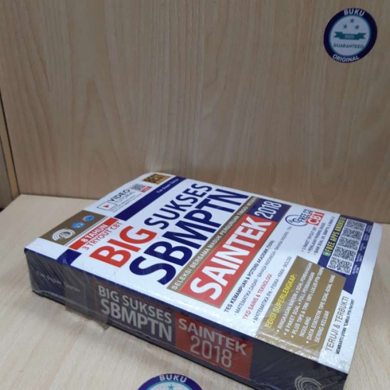 Promo Ori Big Sukses Sbmptn Saintek 2018 Cd Super Lengkap 8 Tahun 3 Tryout Cbt Diskon 26 Di 6956