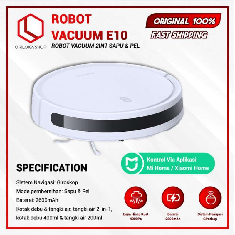 Promo Vacuum Cleaner E10 / Mop 2 Lite - Resmi Baru - Paket Khusus ...
