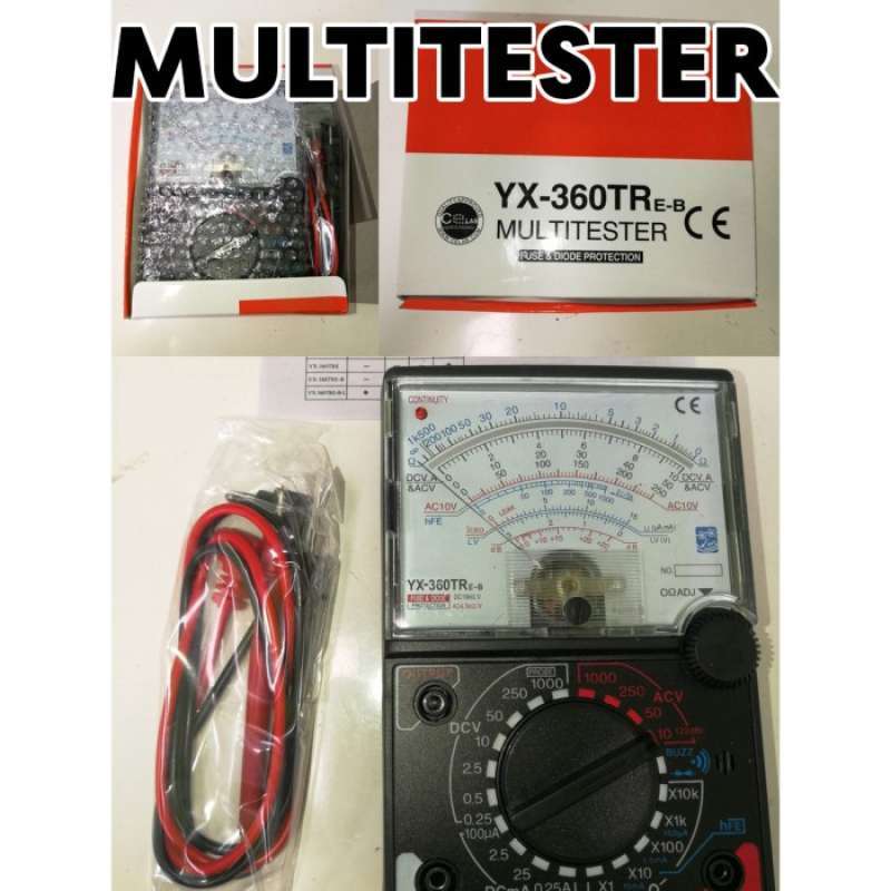 Promo Avo Multi Meter Tester Avometer Multitester Multimeter Analog Yx ...