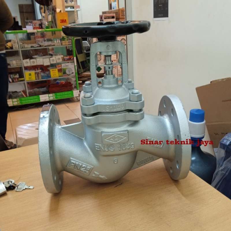 Promo Globe Valve 2 Pn 25 Steam Ari Armaturen Bellow Seal Dn50 Diskon ...