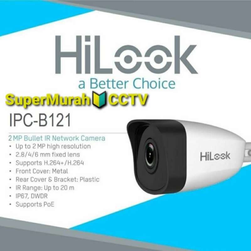 Promo Ipc-b121 Ip Kamera Outdoor Bullet 2mp Ip67 3d Dnr Network Diskon ...