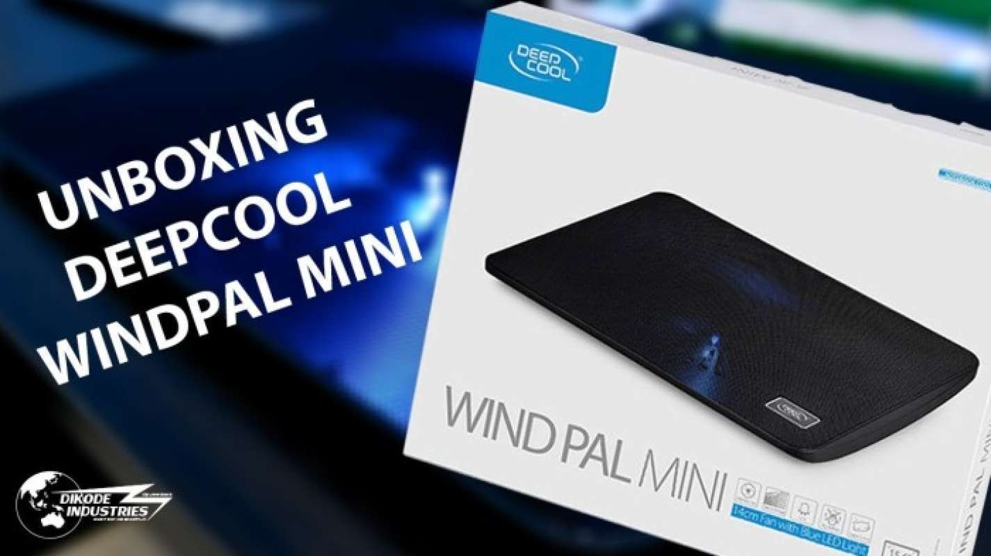 Promo Windpal Mini Notebook Cooling Pad Fan - Cooler Pad Deep Cool ...