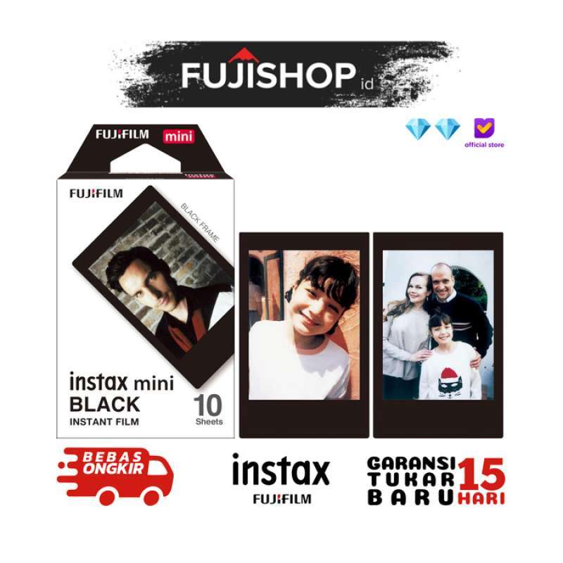 Jual Fujifilm Paper Instax Mini Black Frame Di Seller Circlet ...