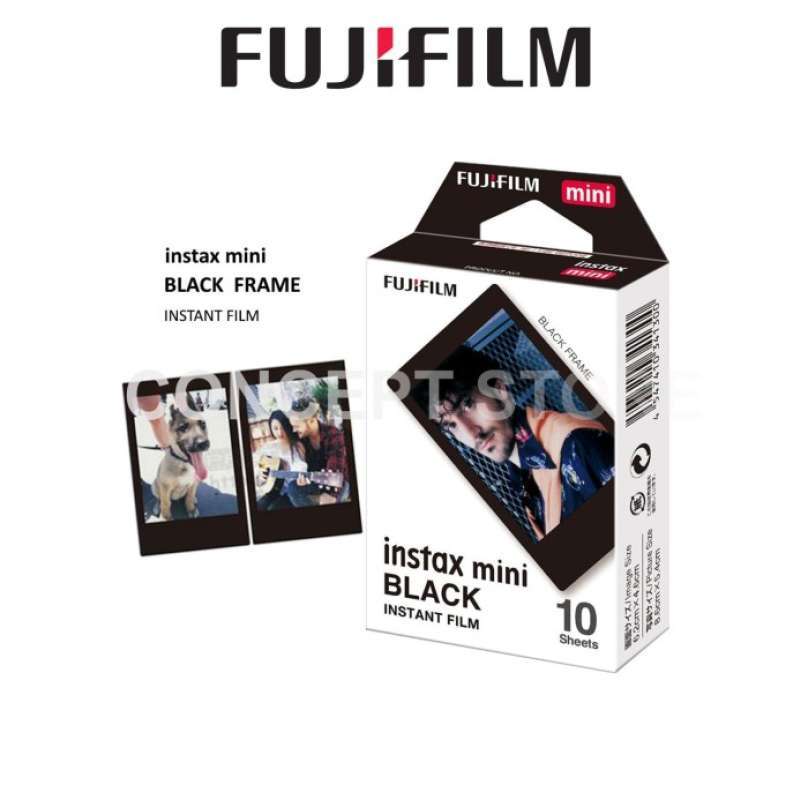 Jual Fujifilm Paper Instax Mini Film Refill Black Frame Di Seller ...