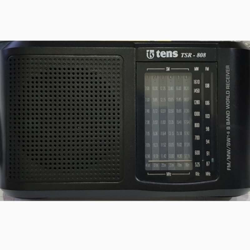 Jual Radio Tens Tsr-808 | Portable Saku 8 Band Tsr808 Fm Mw Sw1-6 Di ...