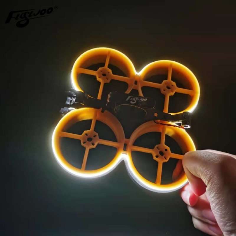 Jual Flywoo Dc12v Cinerace20 Neon Led Strip 4mm X 1m With Bec For Fpv ...