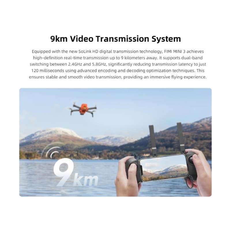 Jual Fimi X8 Mini V3 Drone Gps 9km 4k 3-axis Gimbal 37 Min Flight Time Di Seller Circlet ...