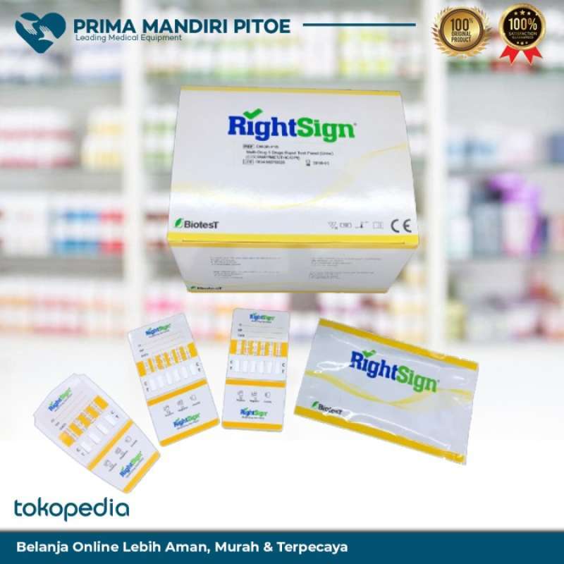 Promo Multi Drug Screen Test 4 Parameter - Right Sign Diskon 33% Di ...