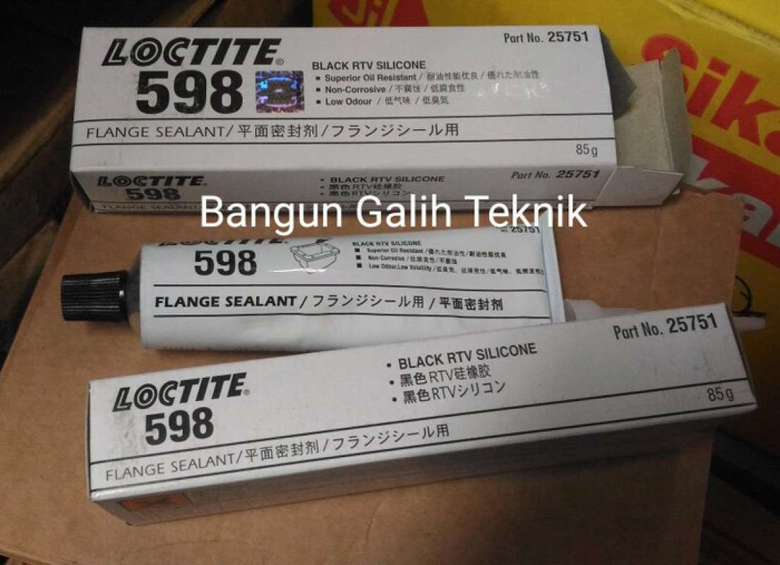 Promo Loctite Rtv 598 Black Diskon 23% Di Seller Busabusi Store ...