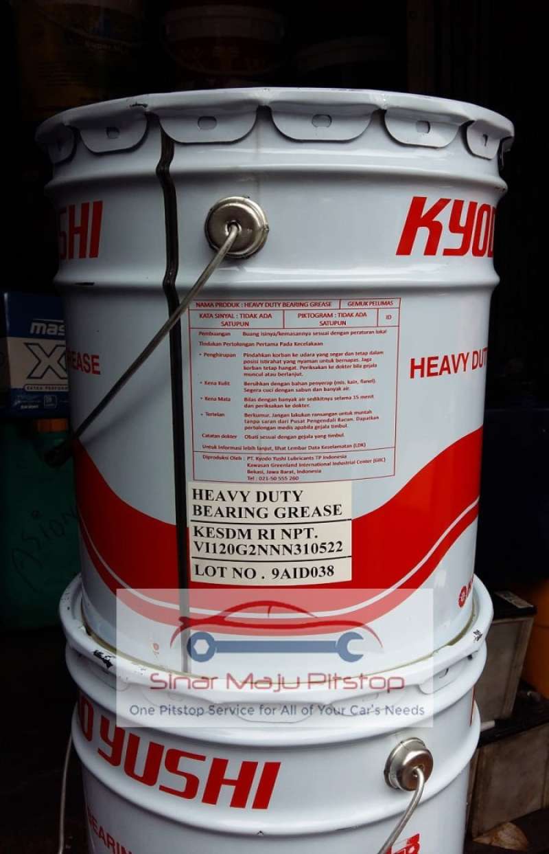 Promo Kyodo Yushi Heavy Duty Bearing Grease - Pelumas Gemuk 1 Pail 15 ...