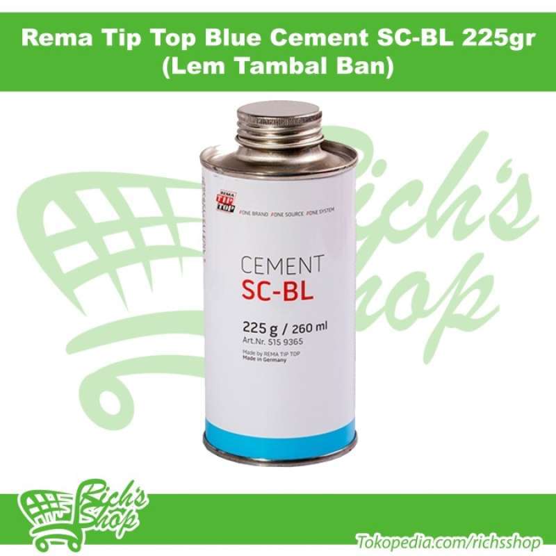 Promo Lem Tambal Ban Tubeless Rema Tip Top Special Blue Cement Sc-bl ...