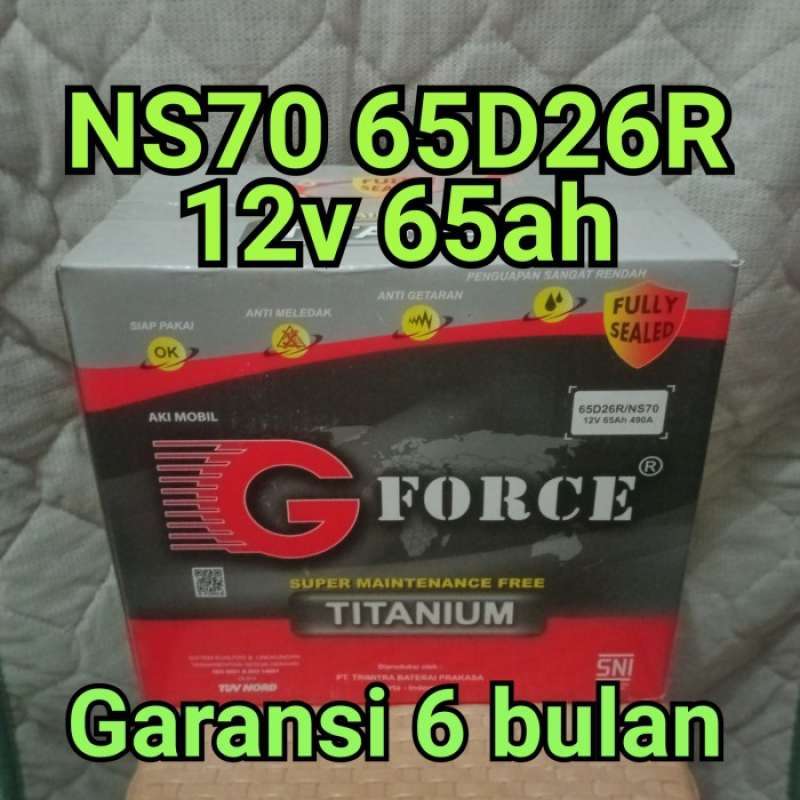 Promo Aki Ns70 Mf 65d26r 12v 65ah Incoe Gs Yuasa Dyna Fuso Hino Aki ...