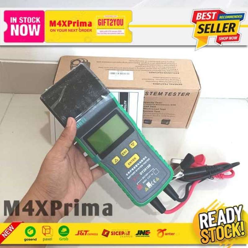 Promo Alat Tes Aki Accu Printer Dy2015 Baterai Tester Multifungsi ...