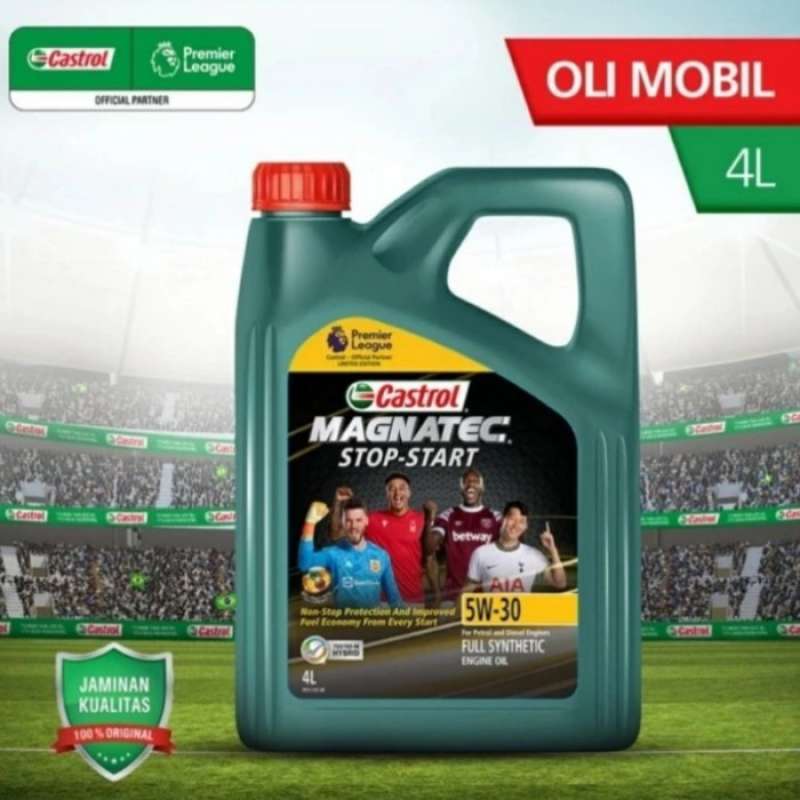Promo Oli Mobil, Castrol Magnatec Stop Star Sae 5w-30 Kemasan 4 Liter ...