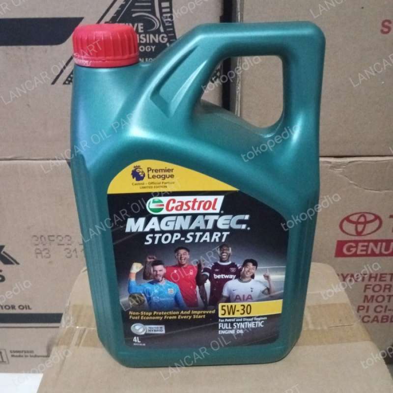 Promo Oli Mobil, Castrol Magnatec Stop Star Sae 5w-30 Kemasan 4 Liter Diskon 23% Di Seller ...