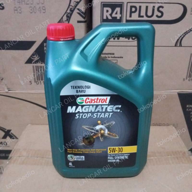 Promo Oli Mobil, Castrol Magnatec Stop Star Sae 5w-30 Kemasan 4 Liter Diskon 23% Di Seller ...