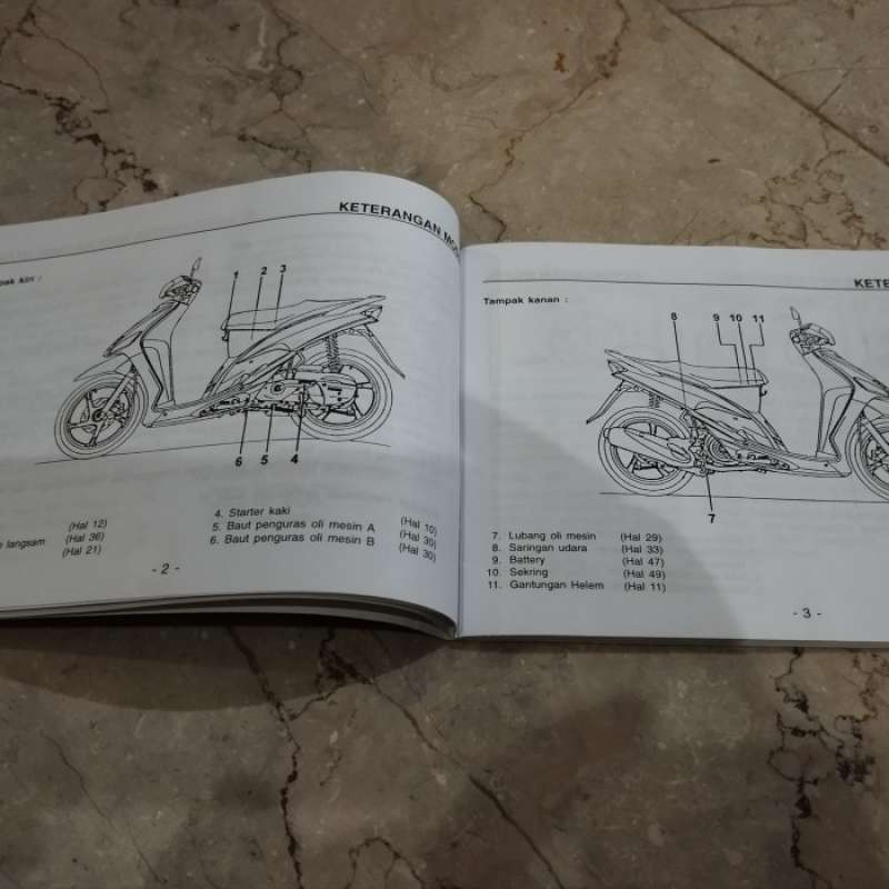 Jual Manual Book Buku Pedoman Pemilik Yamaha Mio 5tl Edisi Awal 2003-2004 Di Seller Rumix ...