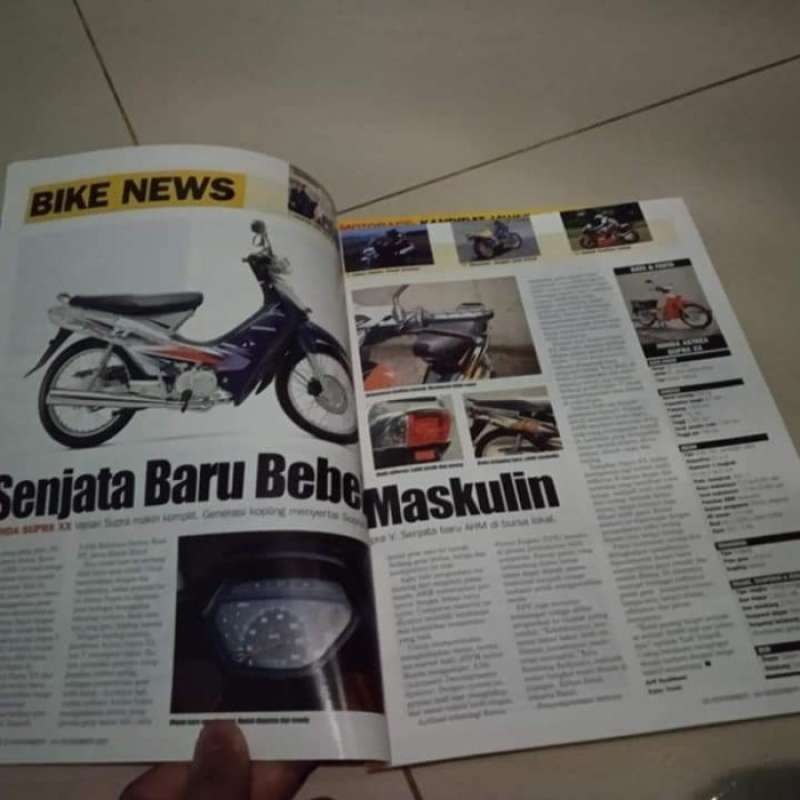 Jual Fs Majalah Ulasan Honda Astrea Supra Xx Honda Supra-xx Di Seller ...
