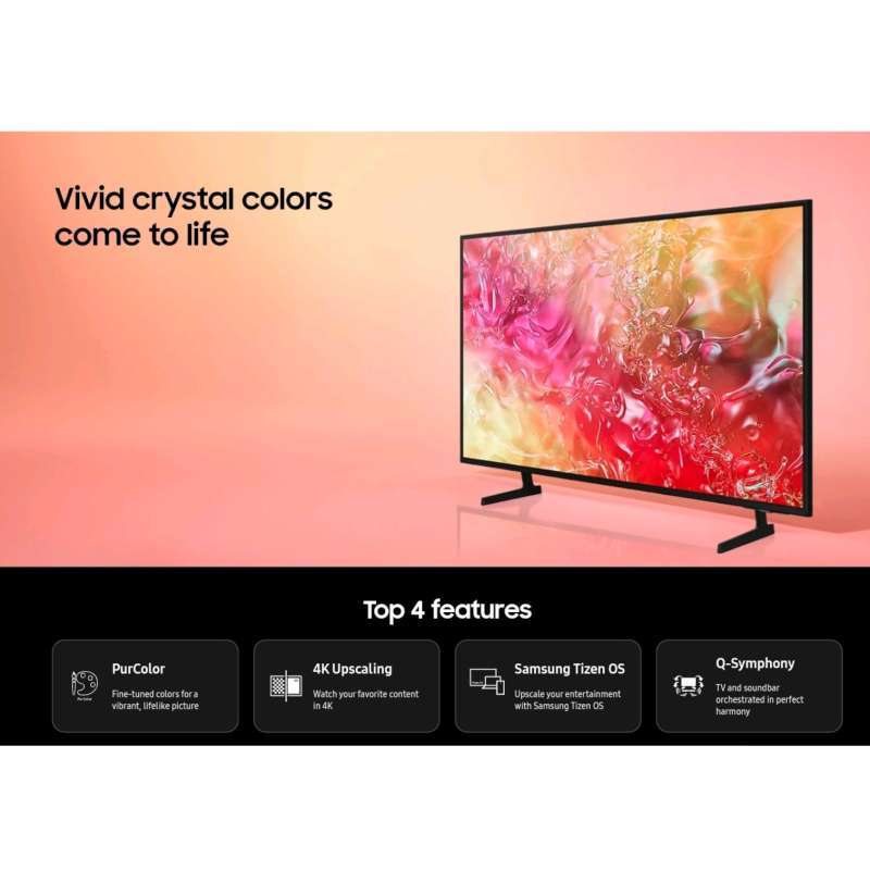 Promo Samsung 70du7000 Crystal Uhd 4k 70 Inch Smart Tv - Ua70du7000kxxd ...