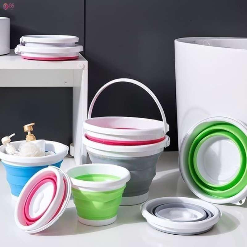 Jual Ember Lipat Portable Praktis Serbaguna - Abu-abu M Di Seller Juals ...