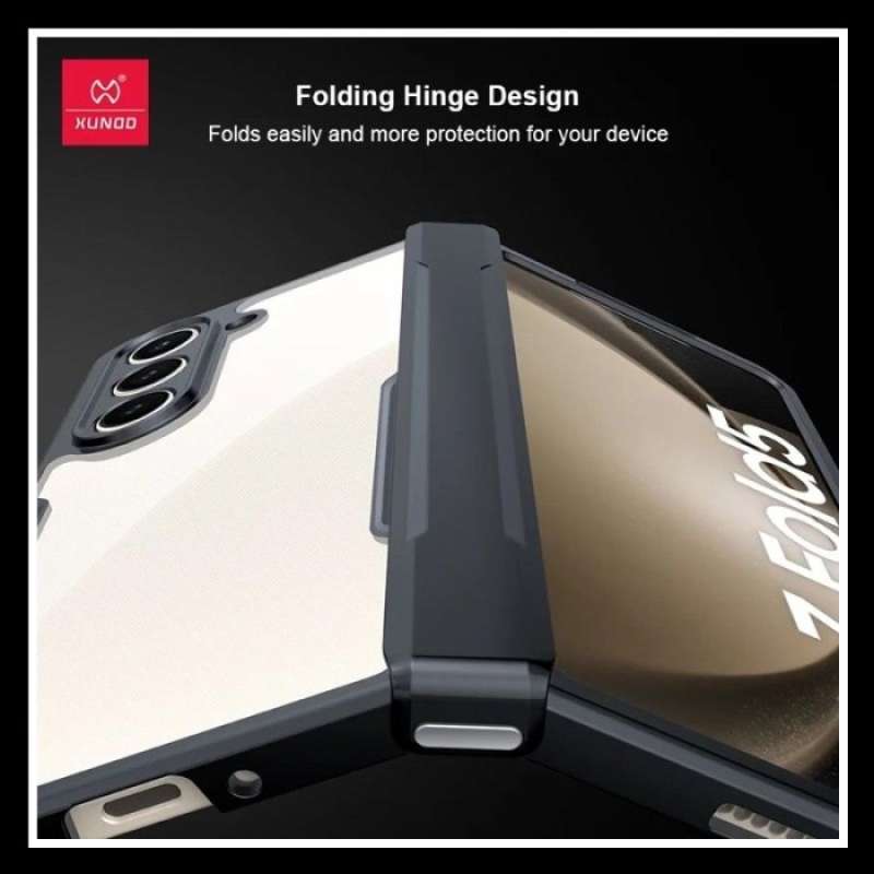 Promo Samsung Galaxy Z Fold 5 Fold5 Xundd Beatle Hinge Original Hard Case Pc Diskon 23% Di ...