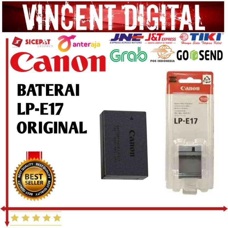 Promo Baterai Canon Lp E17 Original Battery Lp-e17 Diskon 33% Di Seller ...