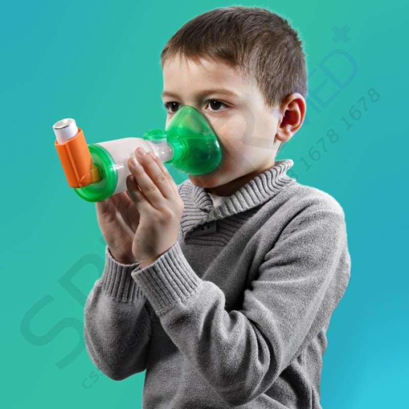 Promo Tipshaler Inhalation Aero Spacer Chamber Inhaler Asma Pediatric ...