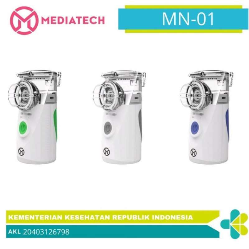 Promo Mediatech Mesh Nebulizer Portable Alat Bantu Pernafasan Asma ...