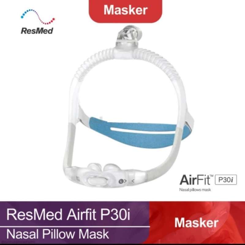 Promo Resmed Airfitâ„¢ P30i Nasal Pillow Cpap Bipap Mask With Headgear