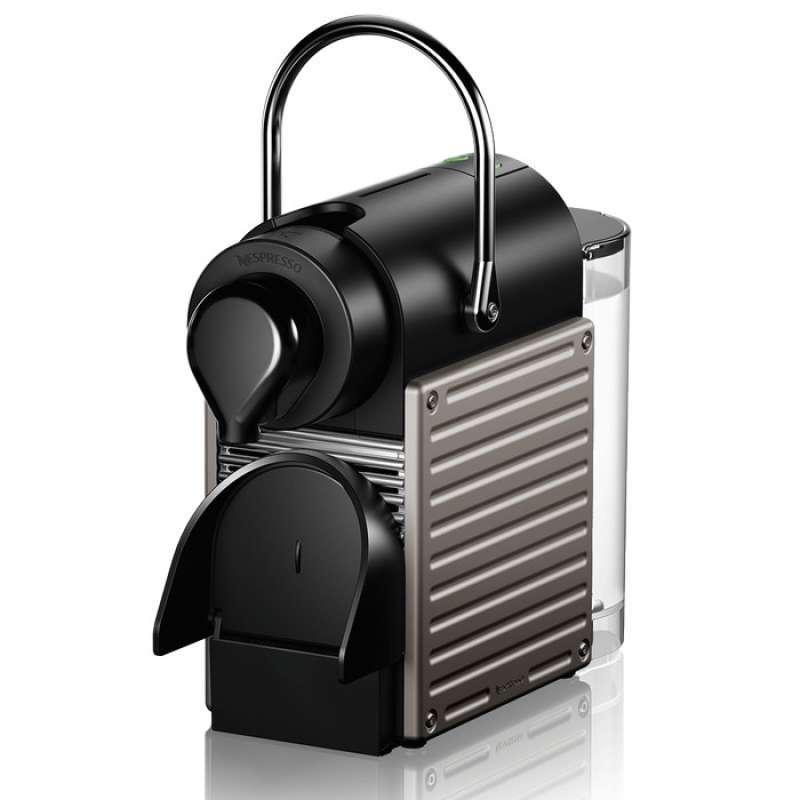 Promo Nespresso Pixie 630 Coffee Machine, Titanium With Aeroccino3 ...