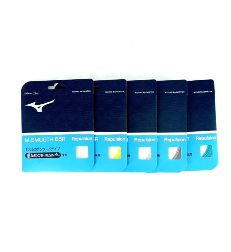 Promo String Badminton M-smooth 65r Made In Japan - Putih Diskon 23% Di ...