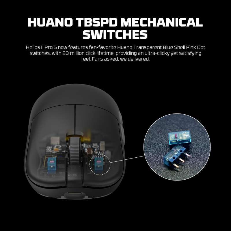 Jual Fantech Helios Ii Pro S 8k 4k Xd3 V3 Wireless Mouse Gaming Tri ...