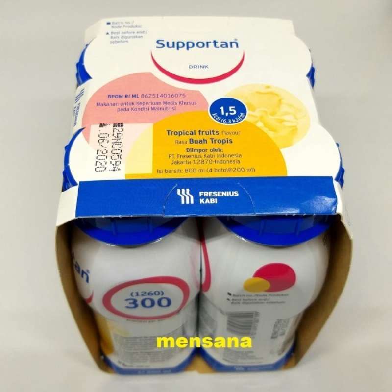 Jual Supportan Susu Nutrisi Fresubin Tinggi Kalori Protein Isi 4/pak Di ...