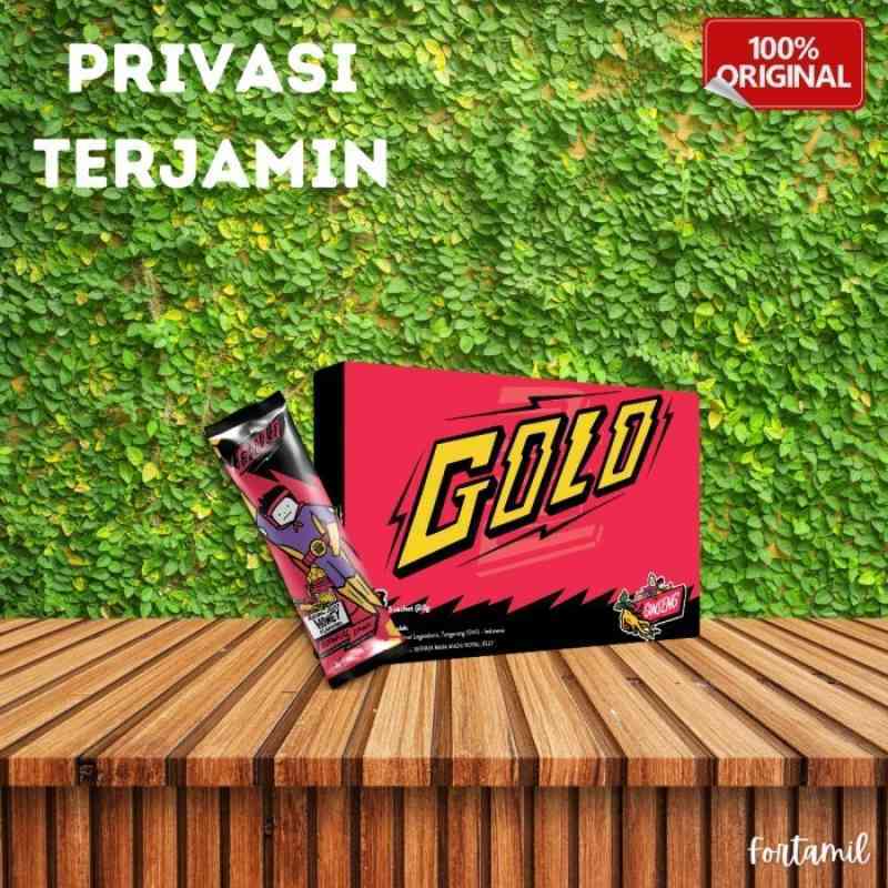 Jual Golo Ginseng Gingseng Suplemen Pria Herbal Original 1 Box 5 Sachet ...