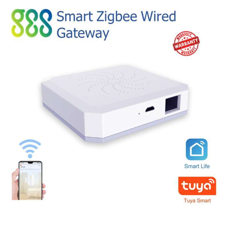 Promo Ges Tuya Smart Zigbee Wired Gateway Hub Smart Home Bridge Baru ...