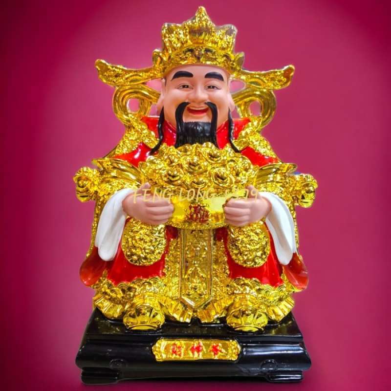 Promo Rupang Patung Fiber Dewa Rejeki / Cai Shen Ye 8 Inch Sale Diskon ...