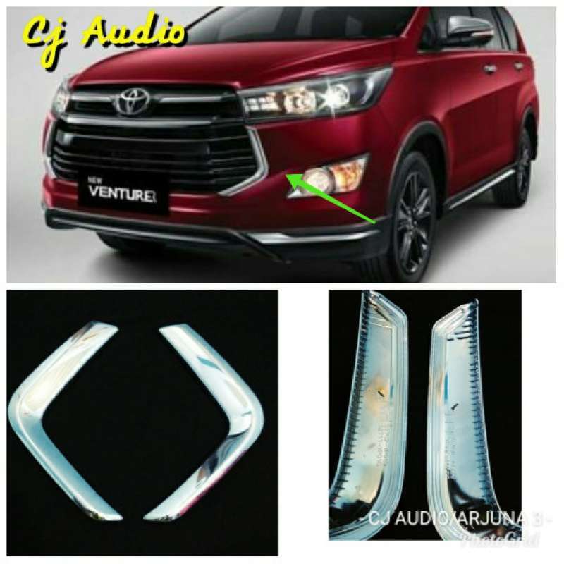 Promo List Chrome Grill Bumper Depan Toyota Innova Venturer Diskon 33% ...