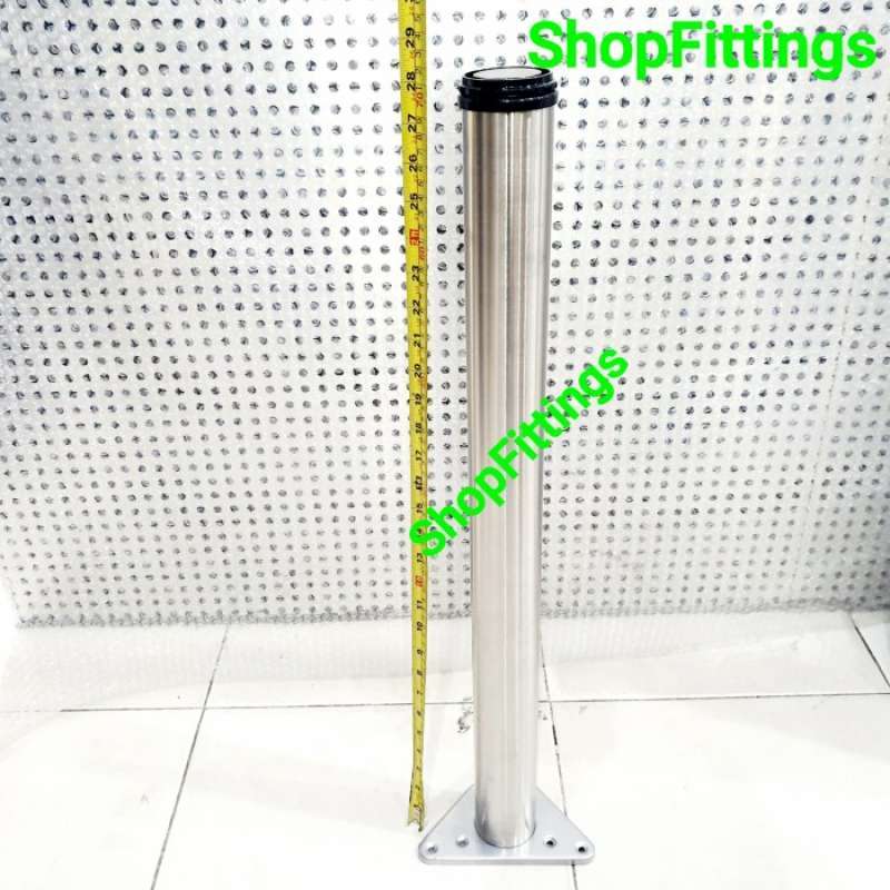 Promo Kaki Meja Bulat Besi Steel Table Leg Tubular 2 / 6cm Adjustable ...