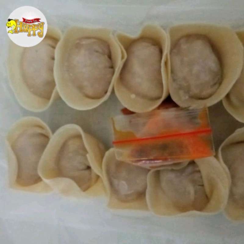 Jual Pangsit Ayam Udang Chili Oil Beku Frozen 200 Gr Di Seller Happy ...