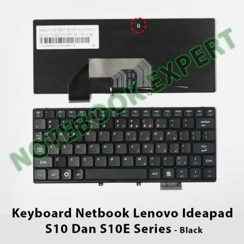 Promo Keyboard Netbook Ideapad S10 Dan S10e Series - Black Diskon 23% ...