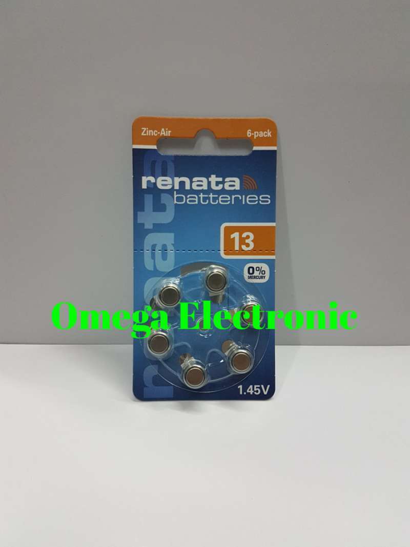 Jual Original Renata 13 Battery Batre Baterai Pr48 Alat Bantu Dengar Ag5 Di Seller More-id ...