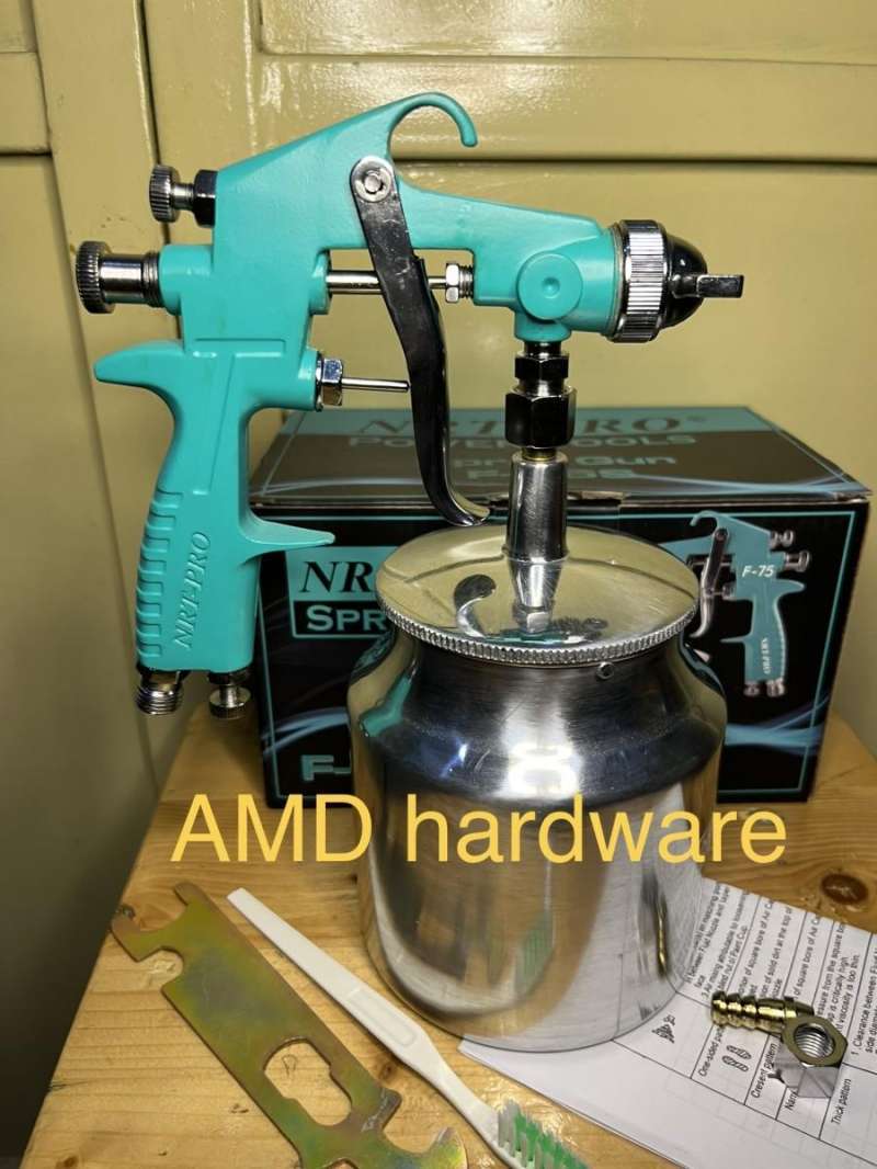 Jual Spray Gun Tabung Bawah F75sn Alat Semprot Cat Kompresor Angin Nlg ...