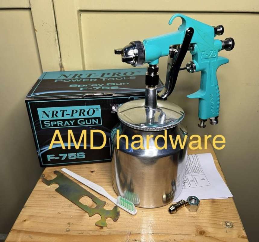 Jual Spray Gun Tabung Bawah F75sn Alat Semprot Cat Kompresor Angin Nlg ...